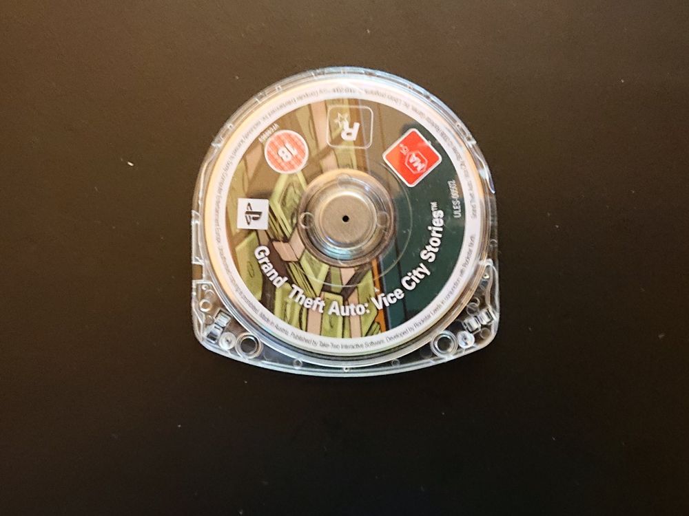 Sony PSP - Grand Theft Auto Vice City Stories GTA - nur Disc (Gebraucht ...