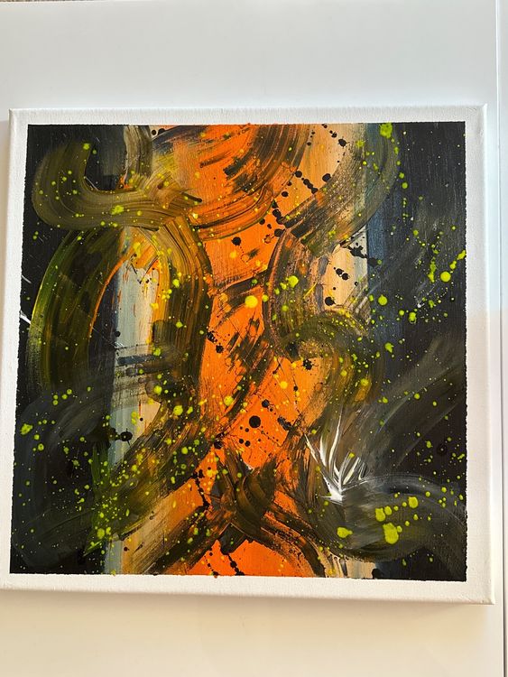 Gemälde Acryl Leinwand (neu) 40*40 | Kaufen auf Ricardo