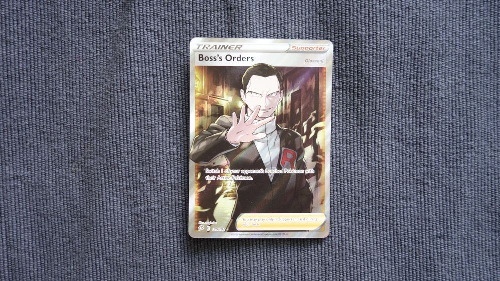 Boss's Order Full Art Trainer Rebel Clash (EN) | Kaufen auf Ricardo