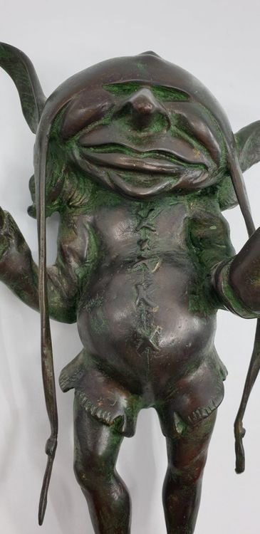 Bronze Gnom Troll mit Dreizack (Gebraucht) in Emmen für CHF 140 – mit ...