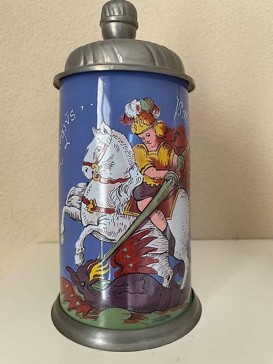 4 Fayence-Walzenkrüge mit Zertifikat (Gebraucht) in Magden für CHF 80 – mit Lieferung auf ...