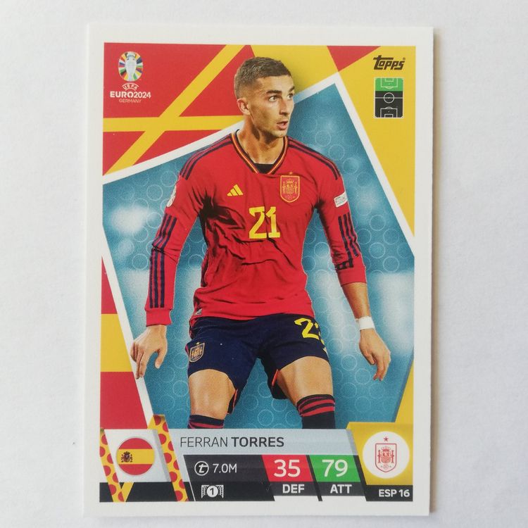 Match Attax Euro 2024 Ferran Torres | Kaufen auf Ricardo