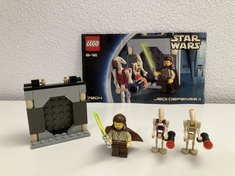 Lego Star Wars Jedi Defense II 7204 (Jahr 2002) RAR! 💫 (Gebraucht) in ...