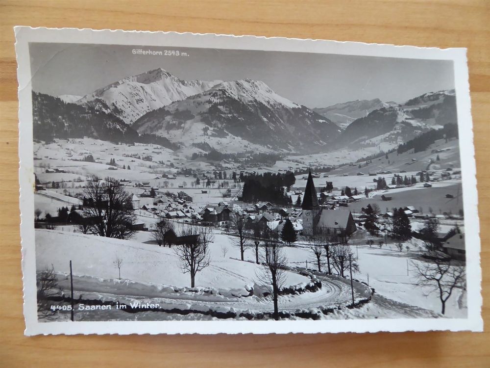 Saanen im Winter 1948 | Kaufen auf Ricardo