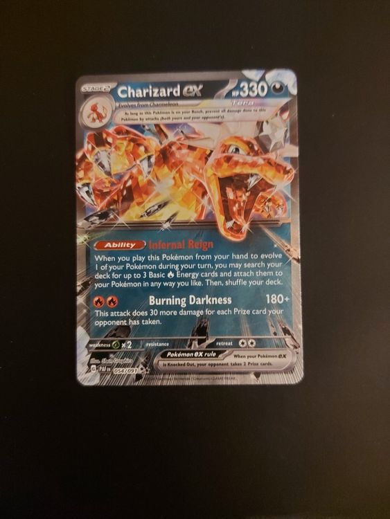 Charizard EX #054 Paldean Fates EN (PAF) (Gebraucht) in Biasca für CHF ...