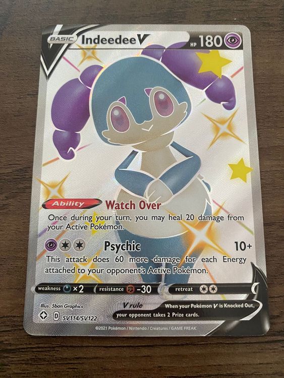 carte Pokémon Indeedee V (Neu (gemäss Beschreibung)) in Echallens für ...