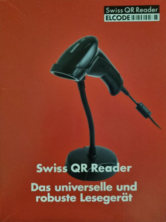 Swiss QR Reader (Neu und originalverpackt) in Grolley für CHF 30 – mit ...