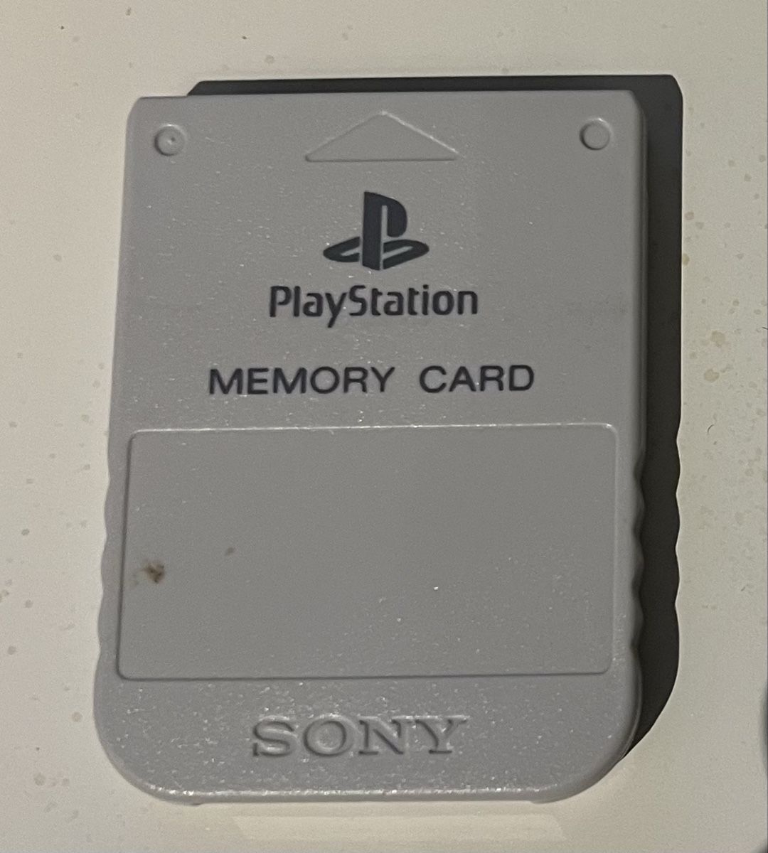 Sony Playstation 1/2 Memory Card - PS1 Genuine💾 Gray (Gebraucht) in ...