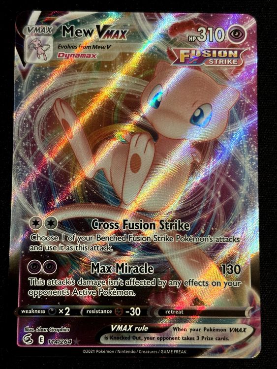 Pokemon Mew Vmax - Fusion-Strike 114/264 - English (Gebraucht) in Bern für CHF 6 – mit Lieferung ...