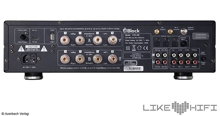 Block Receiver DAB+/Internetradio/CD CVR-100 Premium Edition (Neu und ...