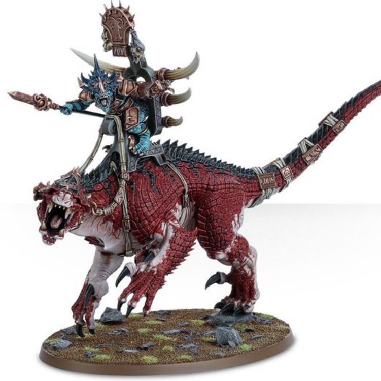 Warhammer AoS - Seraphon Saurus Old Blood on Carnosaur (new) | Kaufen ...