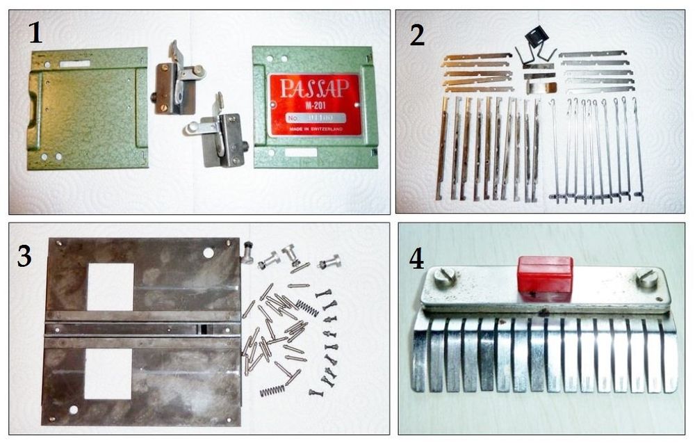 für Strickmaschine Passap M-201 Ersatzteile Zubehör (Gebraucht) in ...