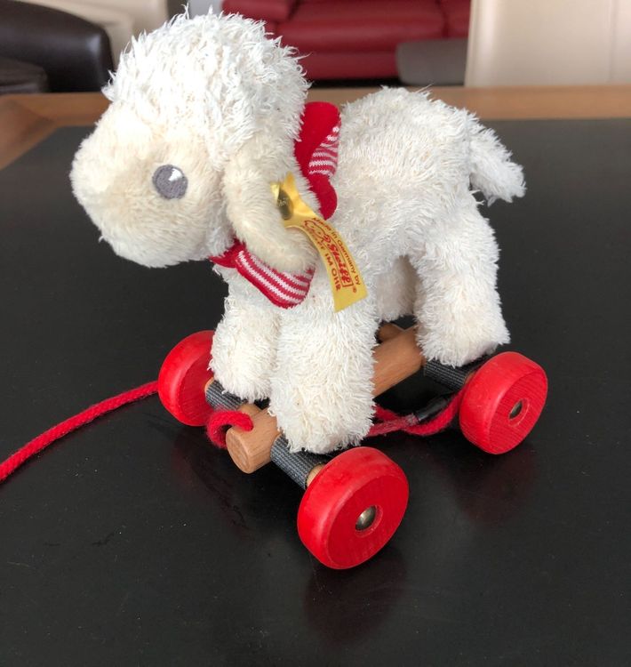 Steiff Lamm Linda auf 4 Rädern | Kaufen auf Ricardo