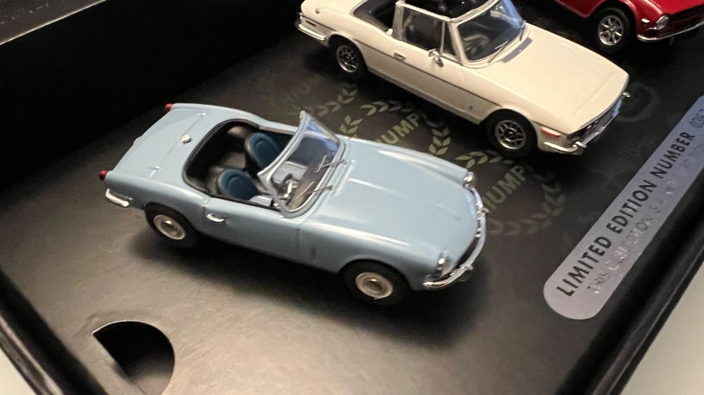 Triumph Topless Collection 1/43 (Spitfire Mk3, Stag, TR6) (Neu (gemäss ...