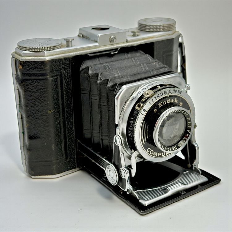 Kodak Duo 620 lens Compur Rapid Anastigmat 3.5, 7.5 cm 1930s (D ...