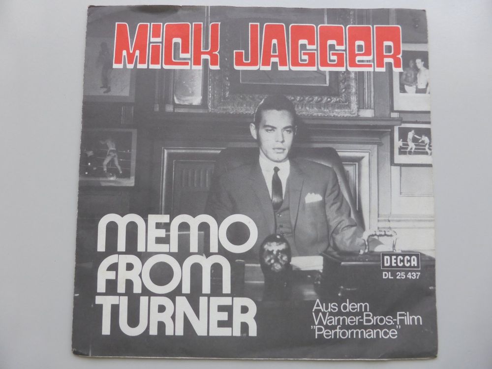 VINYL SINGLE MICK JAGGER | Kaufen auf Ricardo