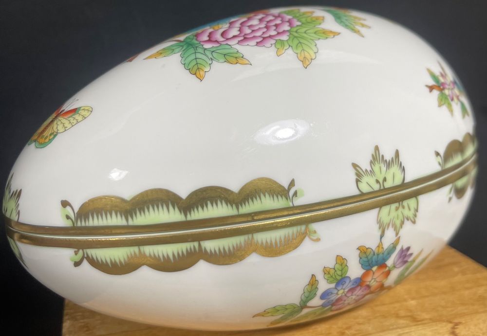 Herend Porzellan Schale mit Deckel und sehr schönen muster (Gebraucht) in Root für CHF 55 – mit ...