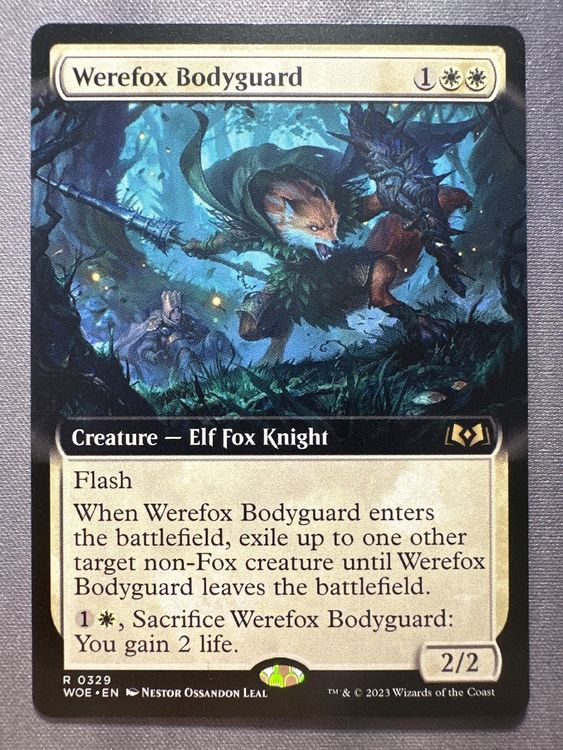 Werefox Bodyguard Variant 0329 Wilds of Eldraine | Kaufen auf Ricardo