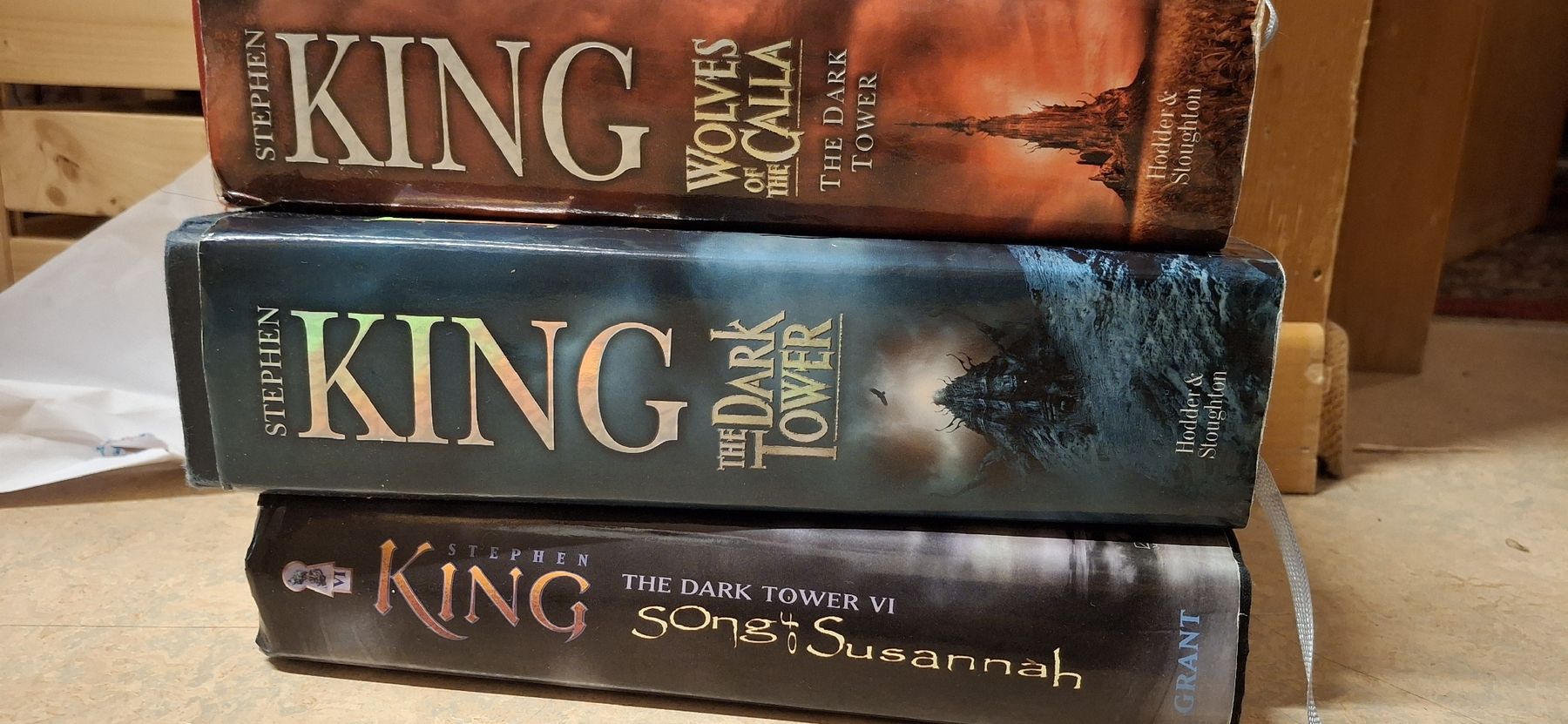 Stephen King Der Dunkle Turm Hardcover, 3 Bände (Gebraucht) in Brienz ...