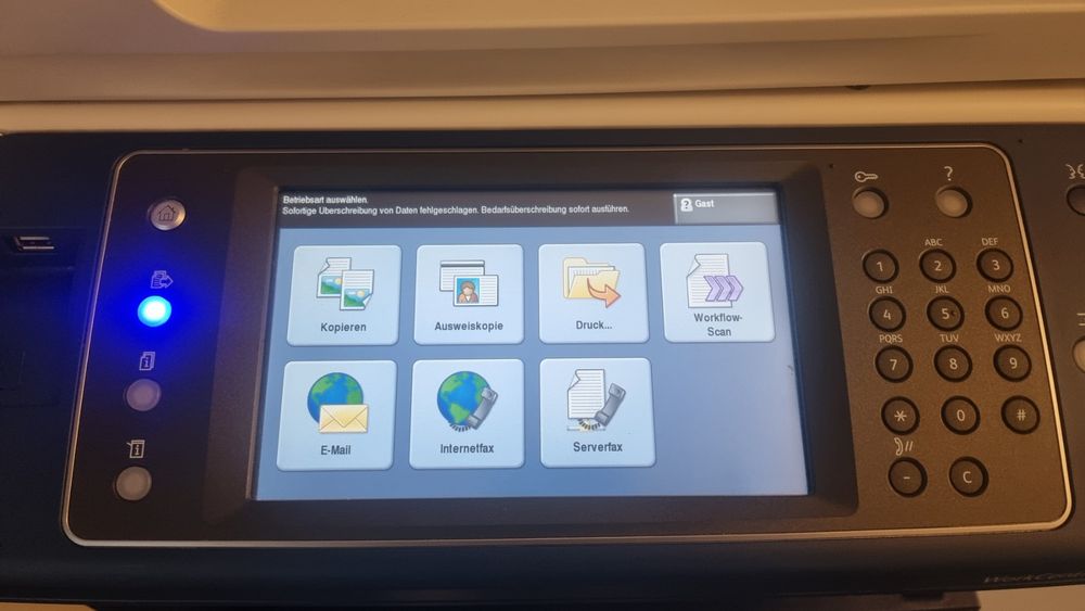 Xerox Work Center 7535 - Multifunktionsdrucker Laser (Gebraucht) in für ...
