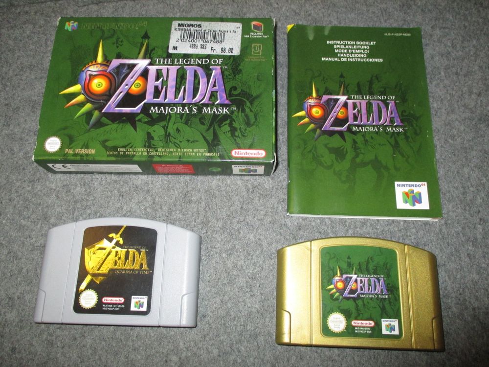 Nintendo 64 2 Spiele Zelda. | Kaufen auf Ricardo