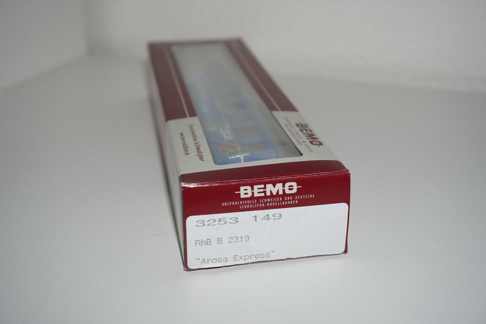 BEMO 3253 149 - RhB Personenwagen B 2319 Arosa Express H0m (Gebraucht ...