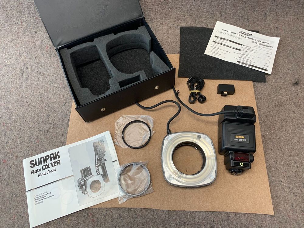 Makro Blitz Sunpak Auto DX12R Ring Light (Gebraucht) in Otelfingen für ...
