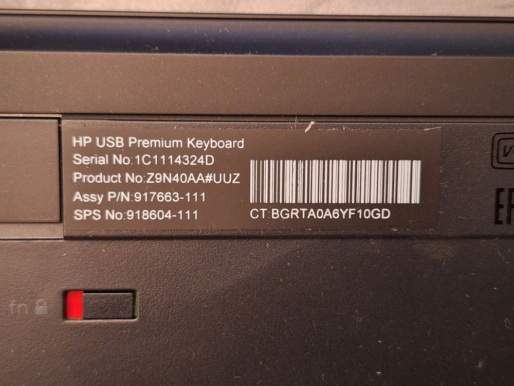 HP USB Premium Keyboard / Tastatur, Kabelgebunden (Gebraucht) in für ...