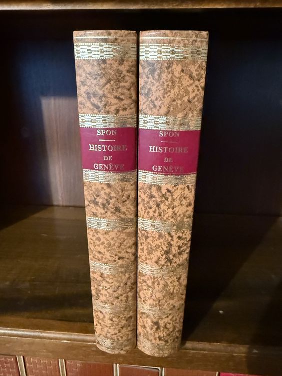 Jacob Spon Histoire de Genève (D'occasion) à Vandoeuvres pour CHF 10 ...