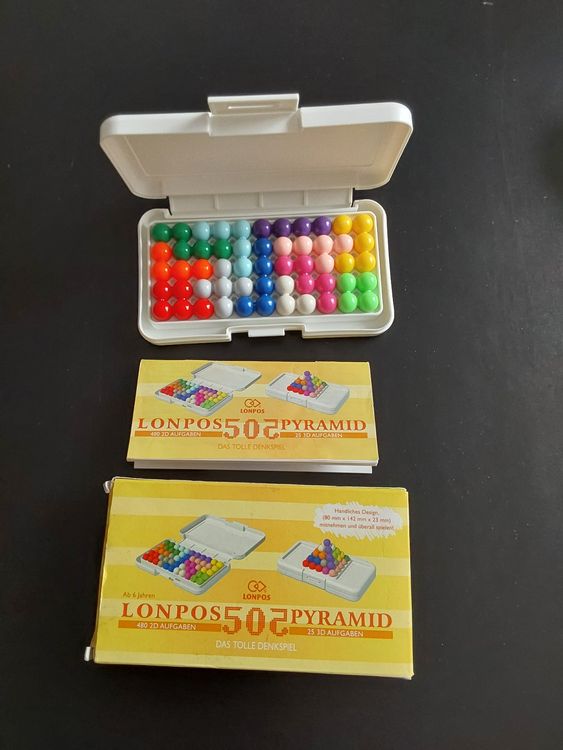 Lonpos 505 Pyramid - Das tolle Denkspiel, komplett! (Gebraucht) in ...