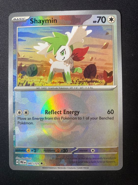 Shaymin 87 Pokeball - Prismatic Evolutions - EN ab 1 (Neu (gemäss ...