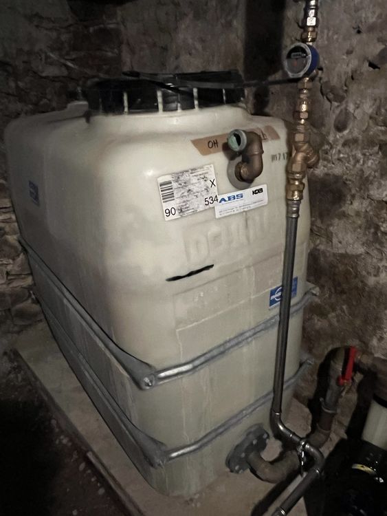 Wassertank (Gebraucht) in Egliswil für CHF 75 – nur Abholung auf ...