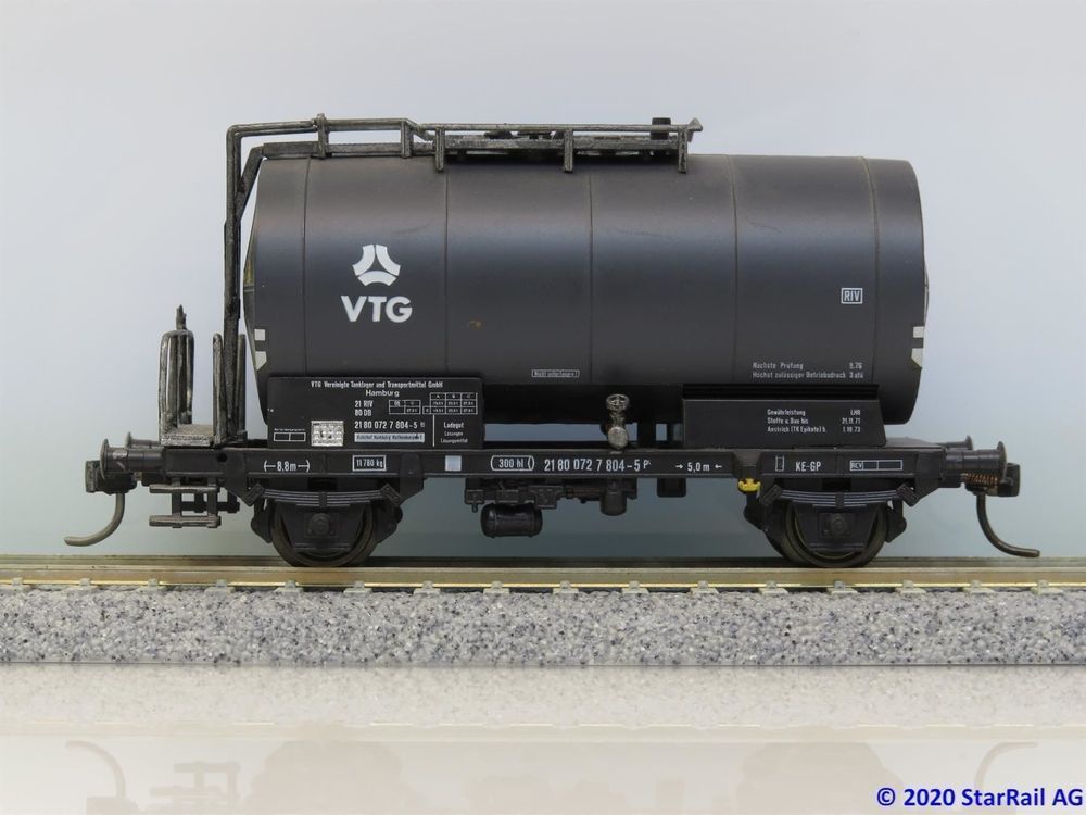 Roco 4336C DB Kesselwagen VTG 21 80 072 7 804-5 Hamburg IV | Kaufen auf ...