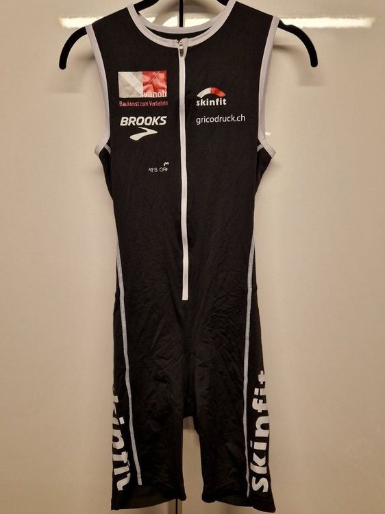 Skinfit Triathlon Trisuit Einzeiler Anzug Velodress Grösse S (Gebraucht ...
