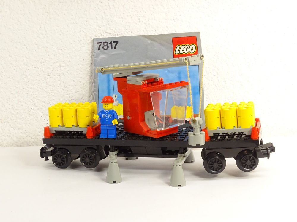 Lego Eisenbahn 7817, 12 Volt Kranwagen, mit Bauanleitung | Kaufen auf ...