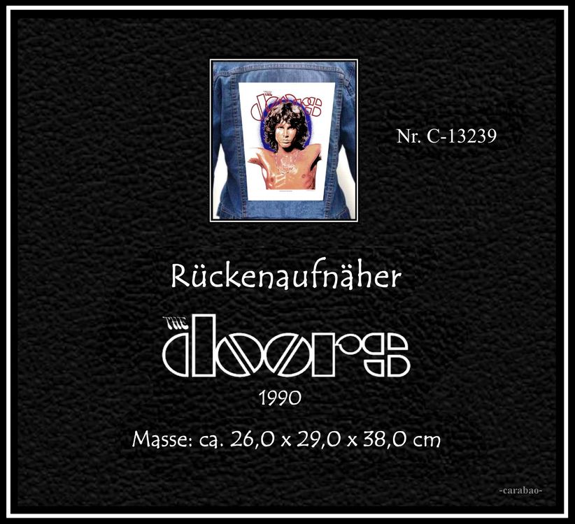 Rückenaufnäher *The Doors / Jim Morrison* - Orig. Back Patch | Kaufen auf Ricardo
