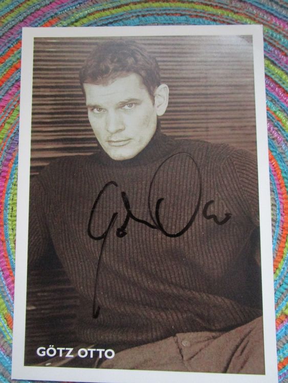 GÖTZ OTTO SCHAUSPIELER AUTOGRAMM (Gebraucht) in GUTENSWIL für CHF 12 ...