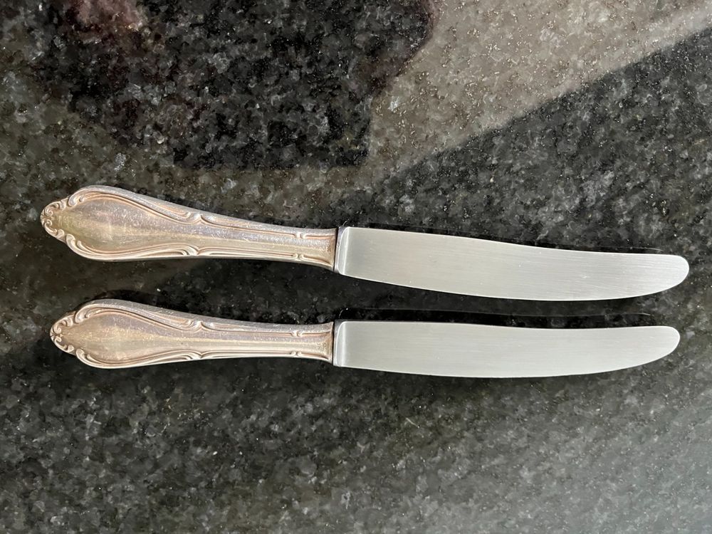 2 Silber Messer antik (Gebraucht) in Dällikon für CHF 13 – mit ...