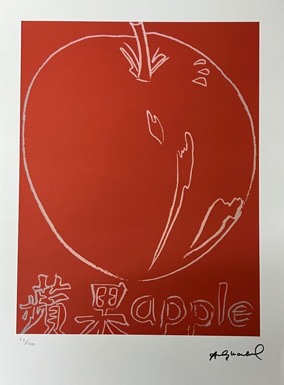 Andy Warhol « Apple » 53/100 (Gebraucht) in Basel für CHF 23 – mit ...