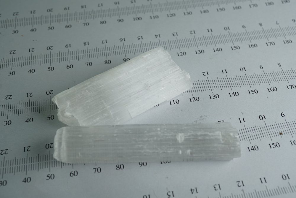Selenit Stickt 2 Stück Leuchtend Ab 1.- TOPSTONE (Gebraucht) in ...