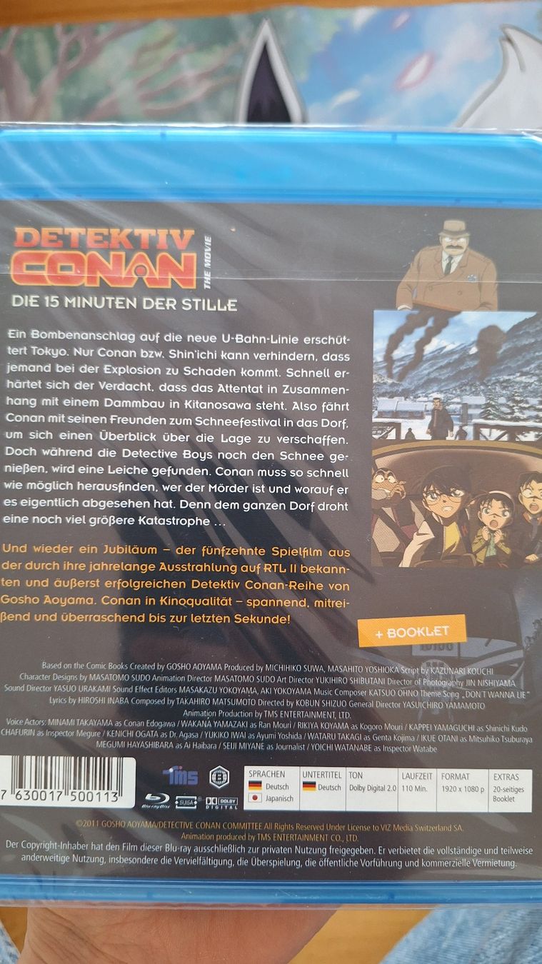 Detektiv Conan - die 15 Minuten der Stille UNGEÖFFNET (Neu und ...