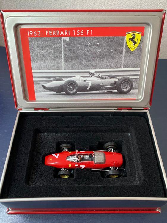 La storia FERRARI * Ferrari 156 F1 1963 John Surtees *1:43 (Neu und ...