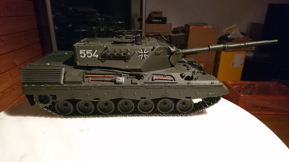 Tamiya Rc Panzer Leopard 1A4 ITEM 56002, VINTAGE MODELL (Gebraucht) in ...