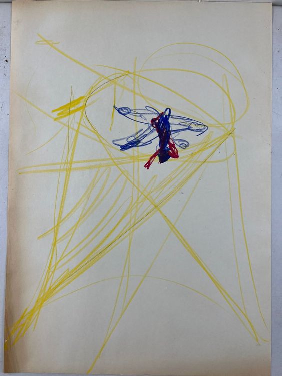 Abstrakte Zeichnung aus Galerie Nachlass (Gebraucht) in Neuhausen am Rheinfall für CHF 10 – mit ...