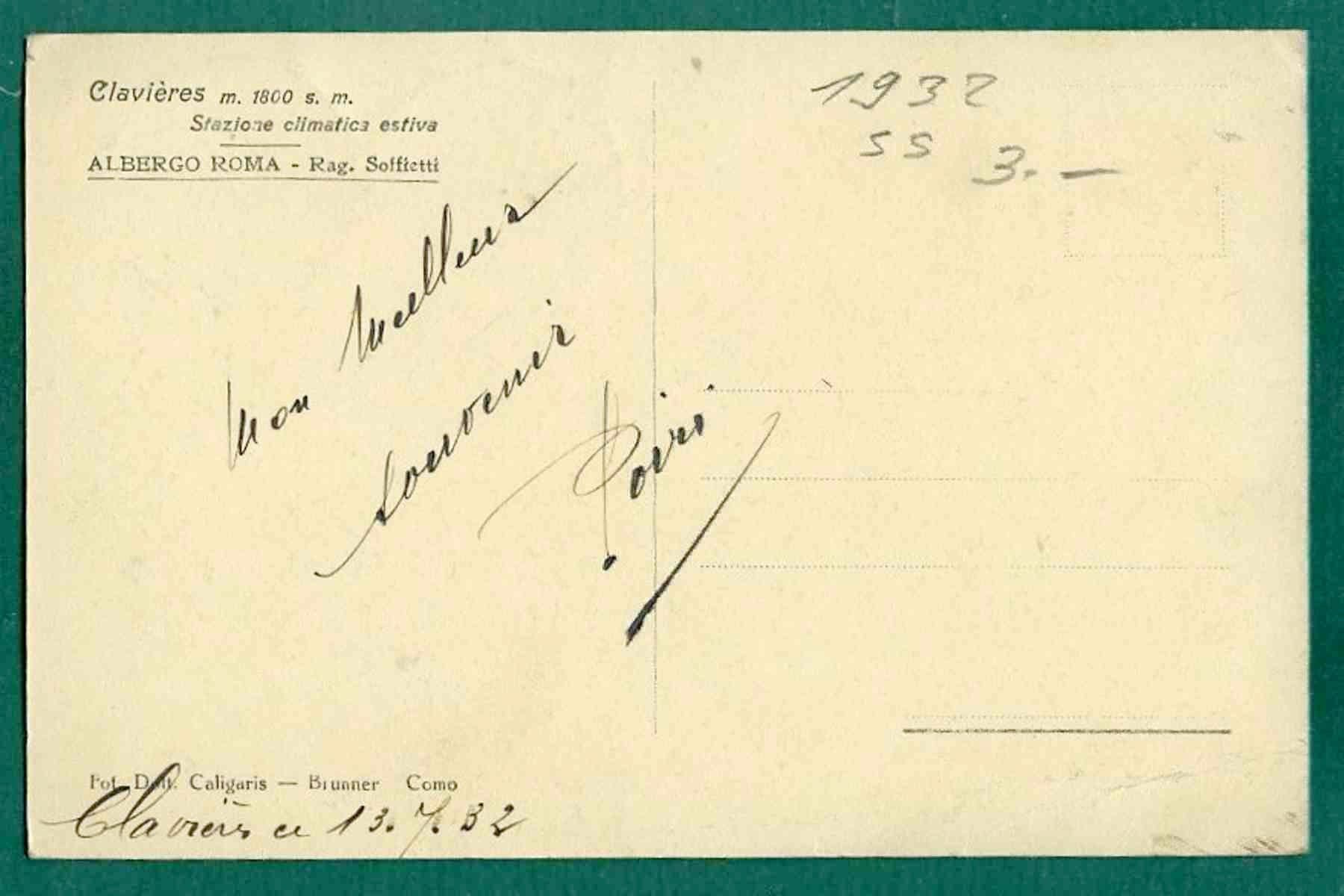 Clavière, il più piccolo Comune d'Italia, 1932, Zeitdokument (Gebraucht ...