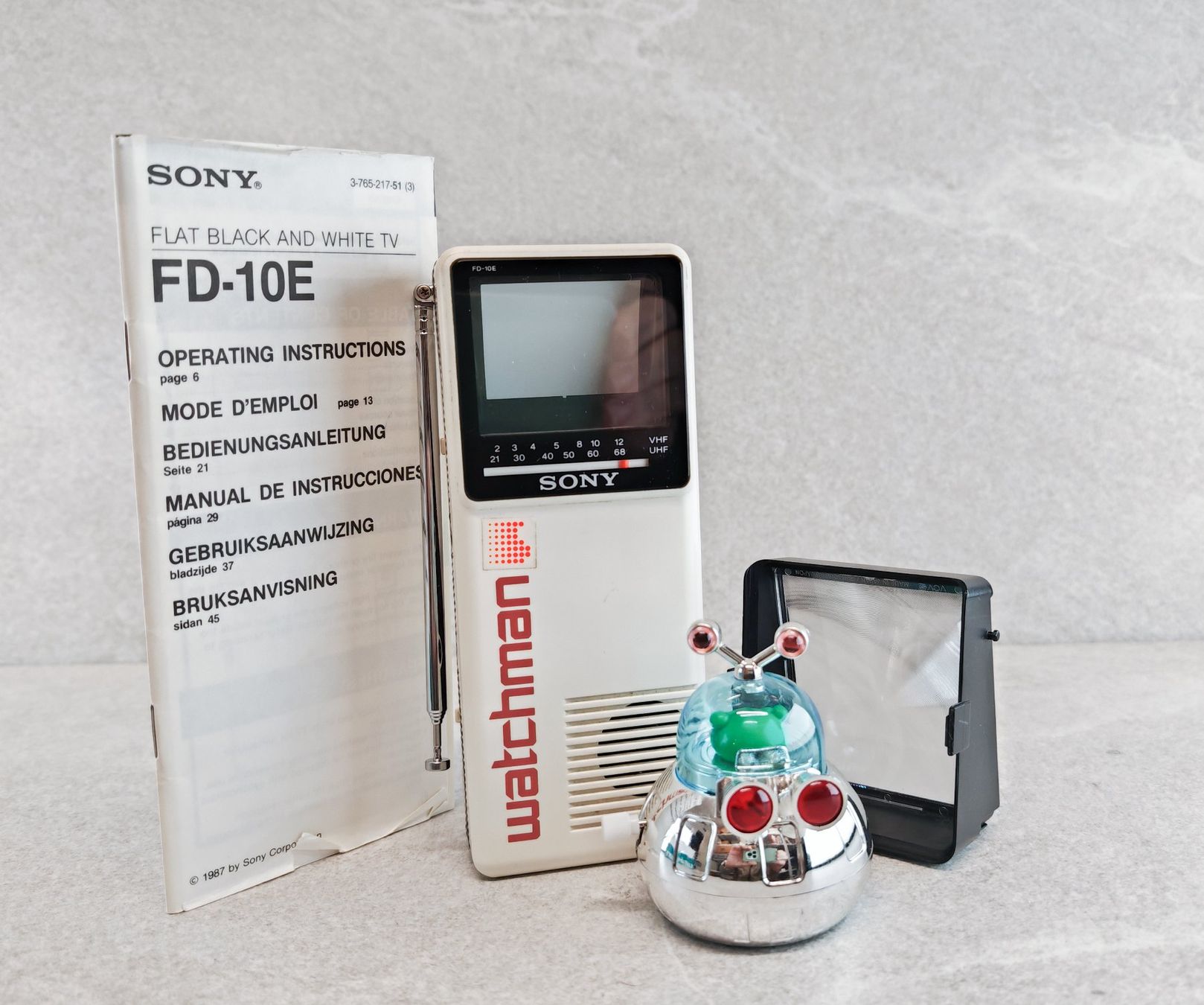 Sony Walkman TV FD-10E in OVP für Sammler (Gebraucht) in Rancate für ...