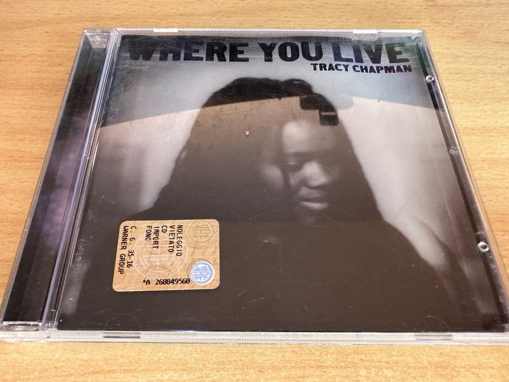 Tracy Chapman – Where You Live (Gebraucht) in Rikon im Tösstal für CHF 4.5 – mit Lieferung auf ...