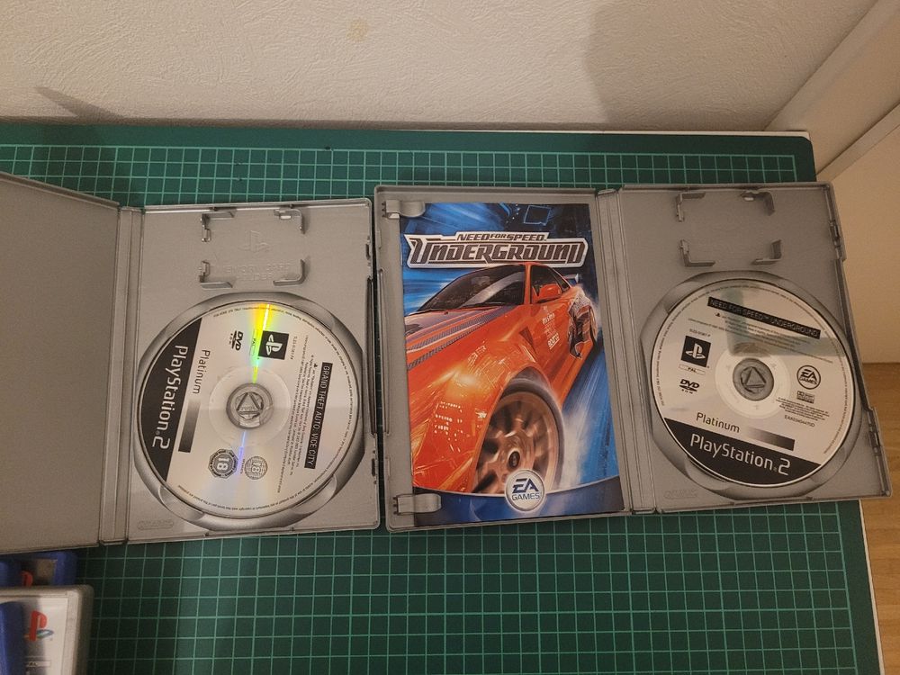 Grand Theft Auto Vice City & NFS Underground PS2 Games🎮 (Gebraucht) in ...