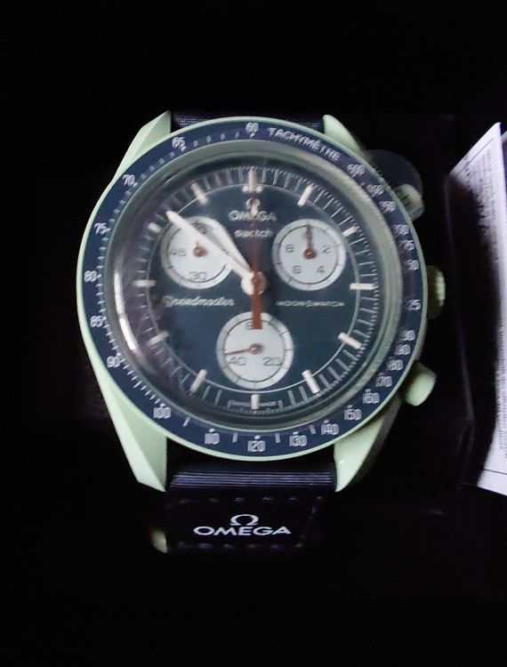 4 X Swatch Omega Moonswatch, Neptune, Moon, Mercury, Earth | Kaufen auf ...