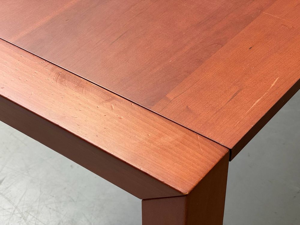 Esstisch ausziehbar im warmem Kirschholzton, 1990er Jahre (Gebraucht ...